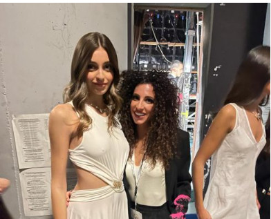 Macerata sul podio di Miss Italia con l’abito di Silvia Serafini ...