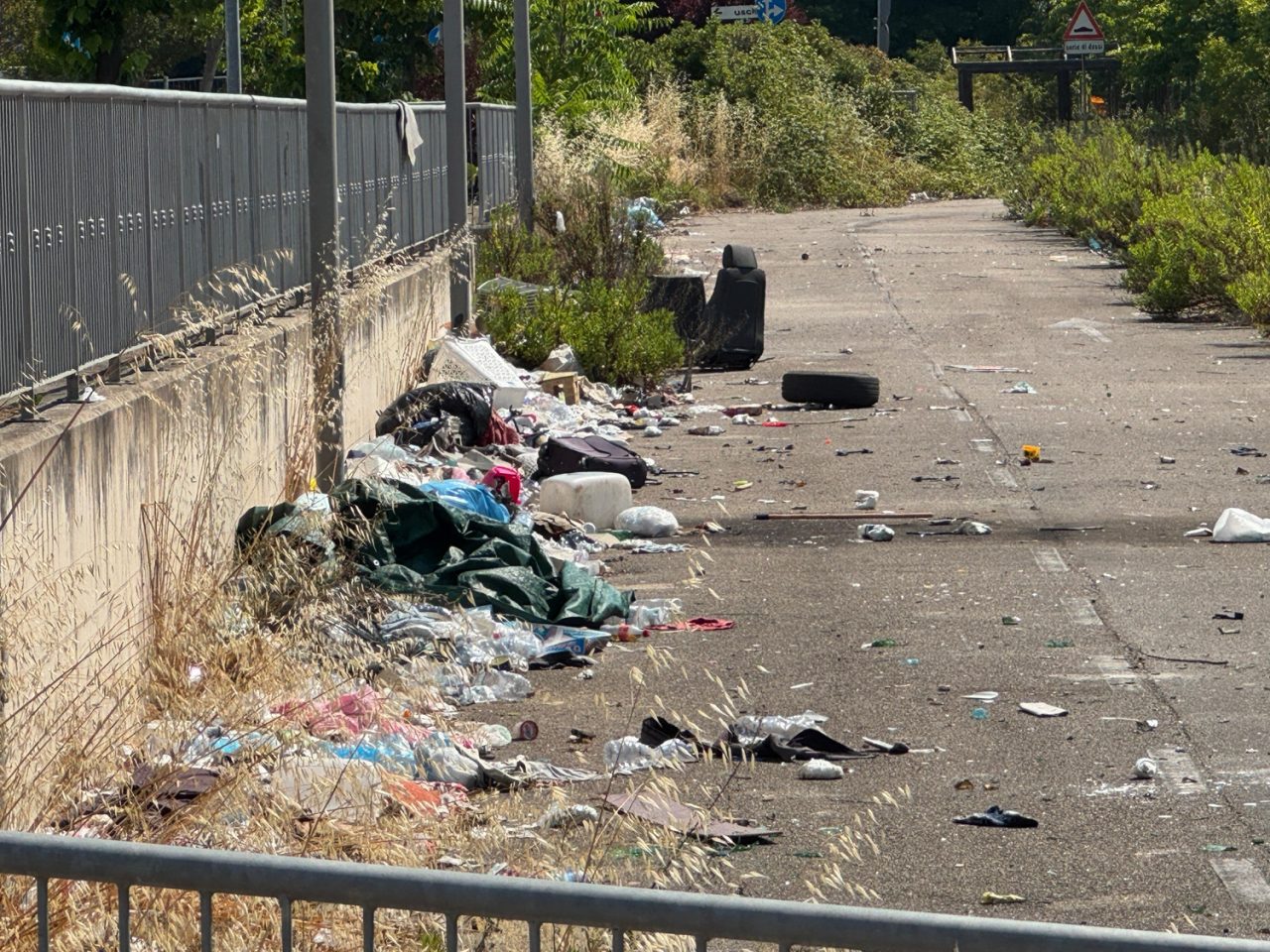 Vecchi sedili, sacchetti marci e topi: allarme degrado in via Einaudi ...