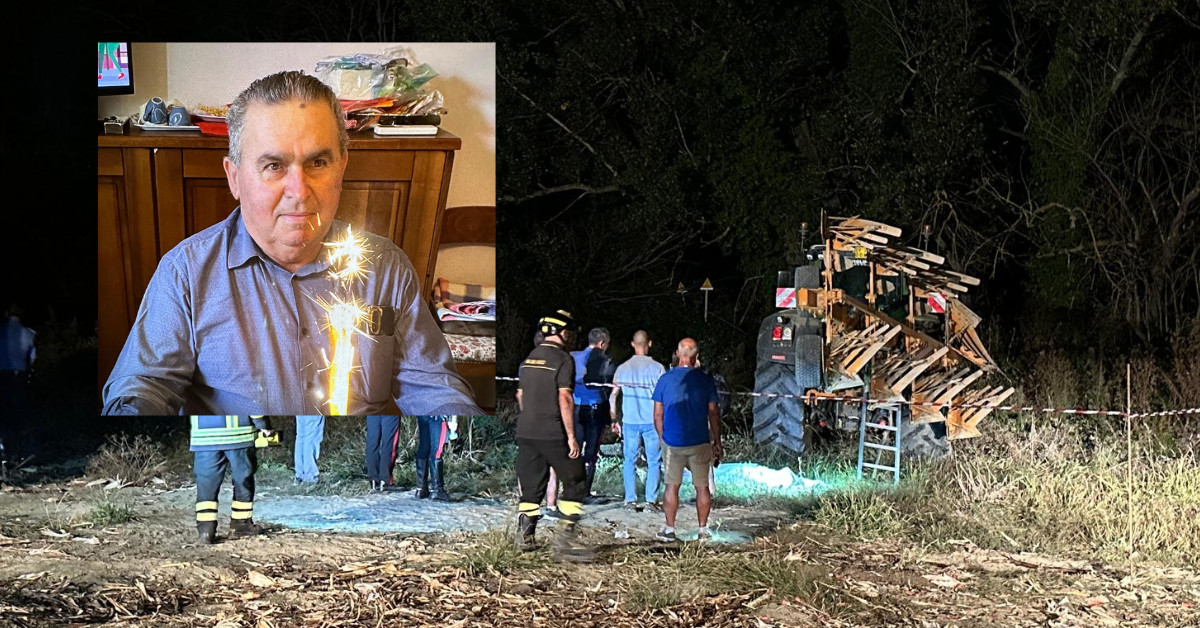 Va a raccogliere la legna secca, gli cade addosso un albero e muore ...