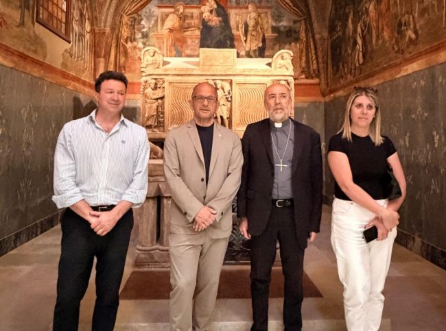 San Catervo, lavori al rush finale. Castelli: «Cantiere concluso in ...